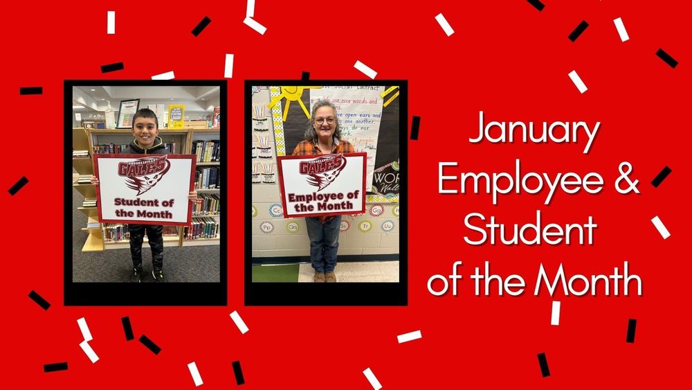 RMS January Employee and Student of the Month | Russellville Middle School